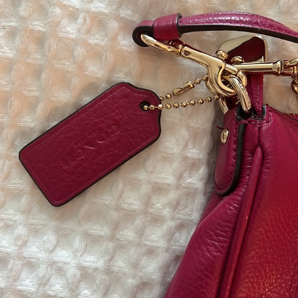 Coach | Bags | Coach Carrie Crossbody Bag Fuchsia | Poshmark